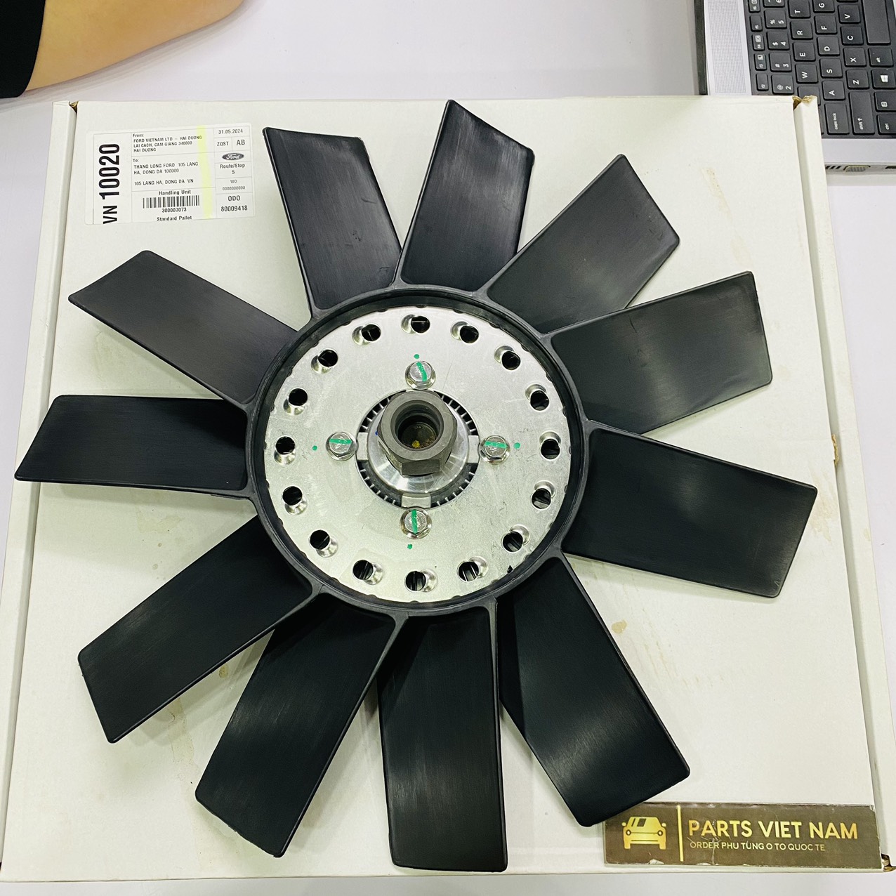 Ly tâm quạt liền cánh Mazda Bt50 động cơ 2.2 và 3.2 đời 2015 - 2020 ...