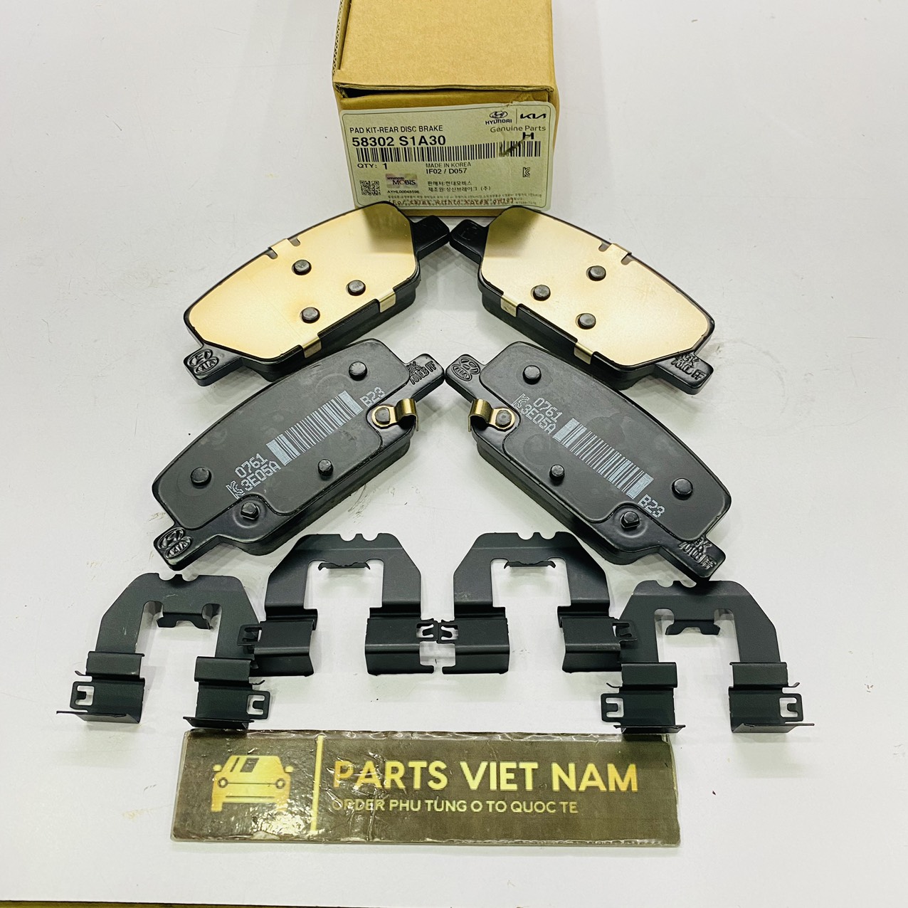 Má phanh hoặc bố thắng sau điện tử Hyundai Santafe đời 2019 - 2023 ...