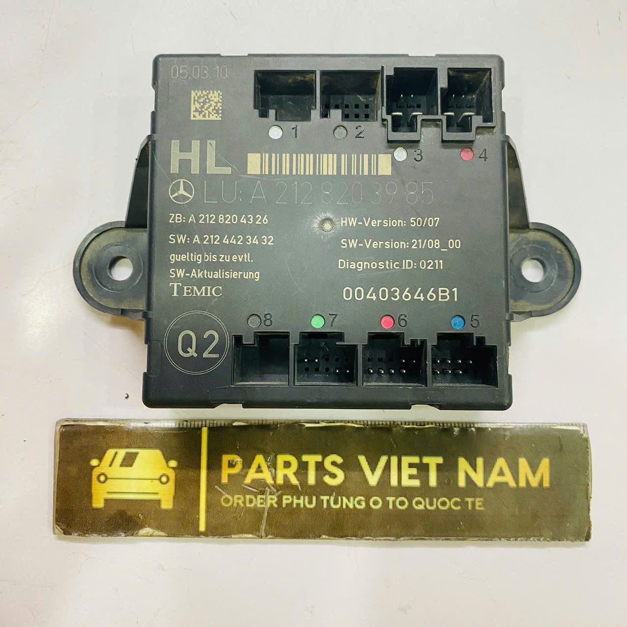Hộp điều khiển cửa sau lái Mercedes W204, W212 180, C200, C250. – Parts ...