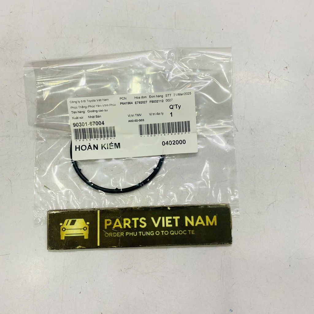 Gioăng két sinh hàn hay két làm mát dầu hay nhớt động cơ Lexus. – Parts ...