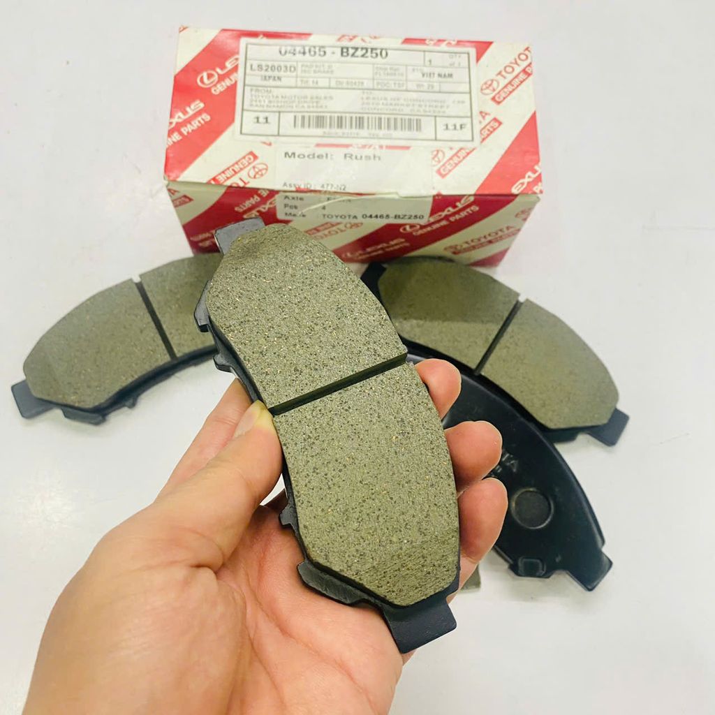 Má phanh hay bố thắng trước Toyota Rush đời 2018 - 2025. – Parts Viet ...