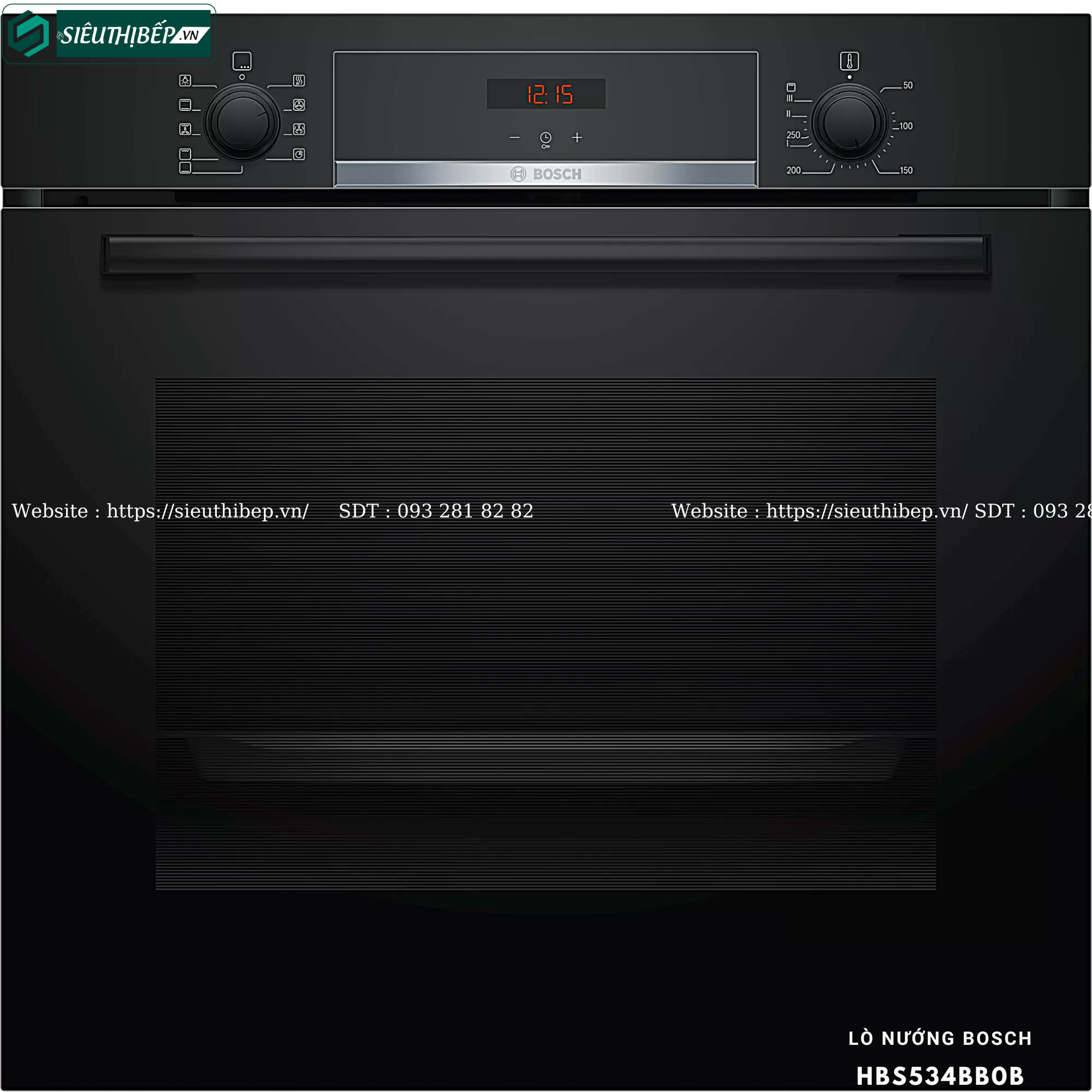 Lò nướng Bosch TGB HBS534BS0B / HBS534BB0B - Serie 4