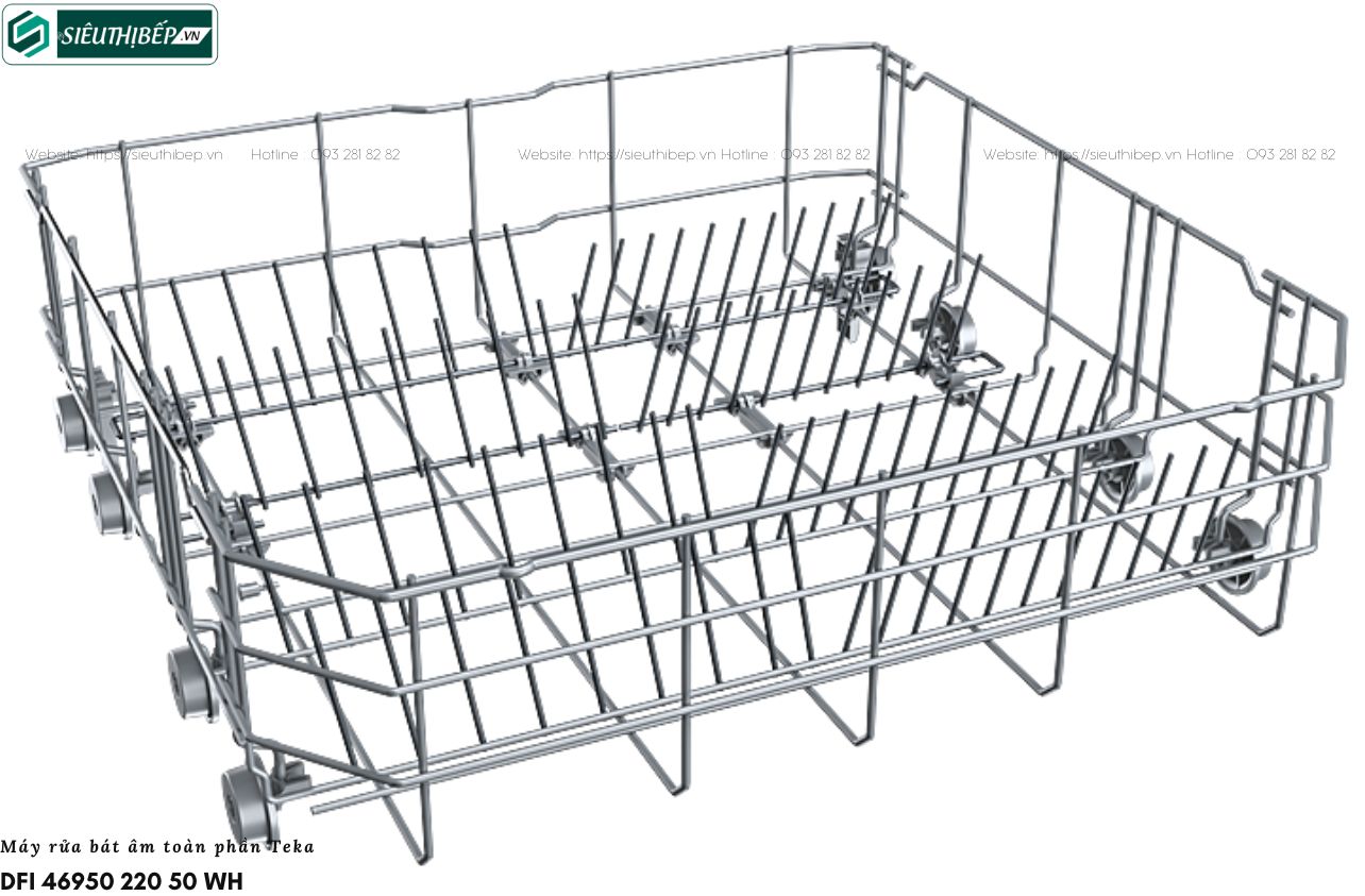 Máy rửa bát âm toàn phần Teka DFI 46950 220 50 WH - Made in Turkey