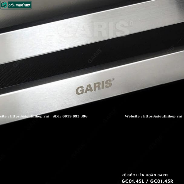 Kệ góc liên hoàn Garis GC01.45L / GC01.45R (Nan tạo hình dạng hộp)