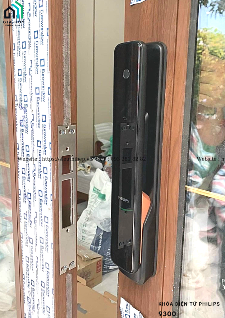 Khóa điện tử Philips 9300 (Mở khóa Gateway tối tân)