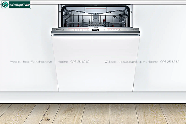 Máy rửa bát Bosch HMH SMV6ZCX42E - Serie 6 (Âm toàn phần - 14 bộ đồ ăn