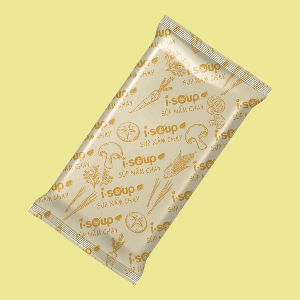 Súp Nấm Chay I.Soup 50g (túi 05 viên)- Viên Súp Chay Sấy Thăng Hoa ...
