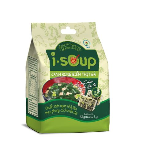 Viên súp sấy thăng hoa I.Soup Naturefoods