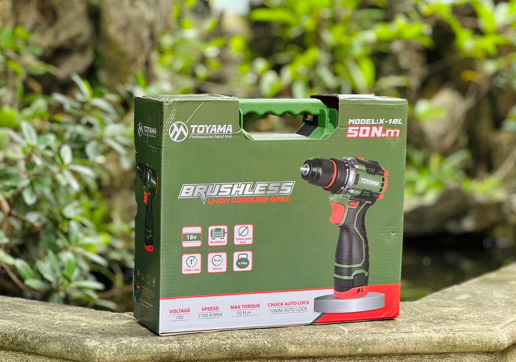 Khoan pin đầu 10mm TOYAMA X-1BL, Khoan pin mini, Khoan vặn vít đầu 10 ...