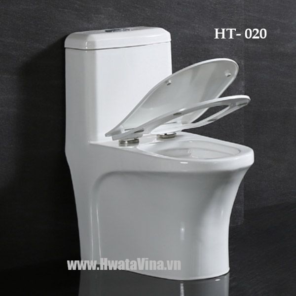 Bồn cầu nguyên khối Hwata HT-020 – Hwatavina