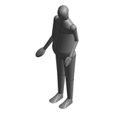 Revit Family - People Standing 3D Generic Model – BIM MONO