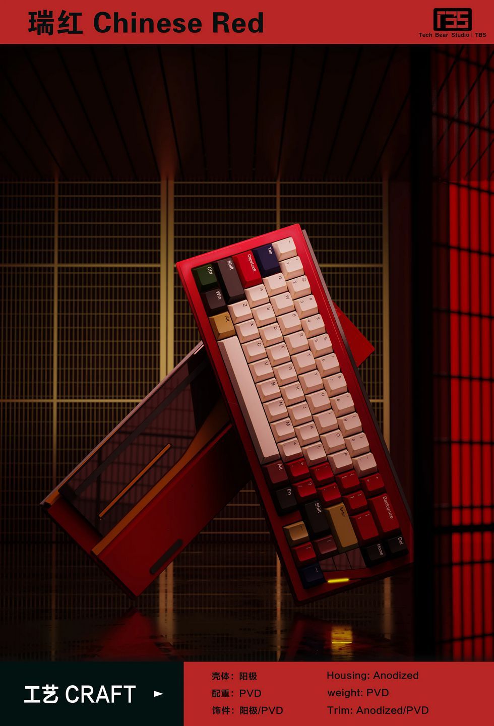 [Case] TB65F Keyboard Kit – The Keebs Store