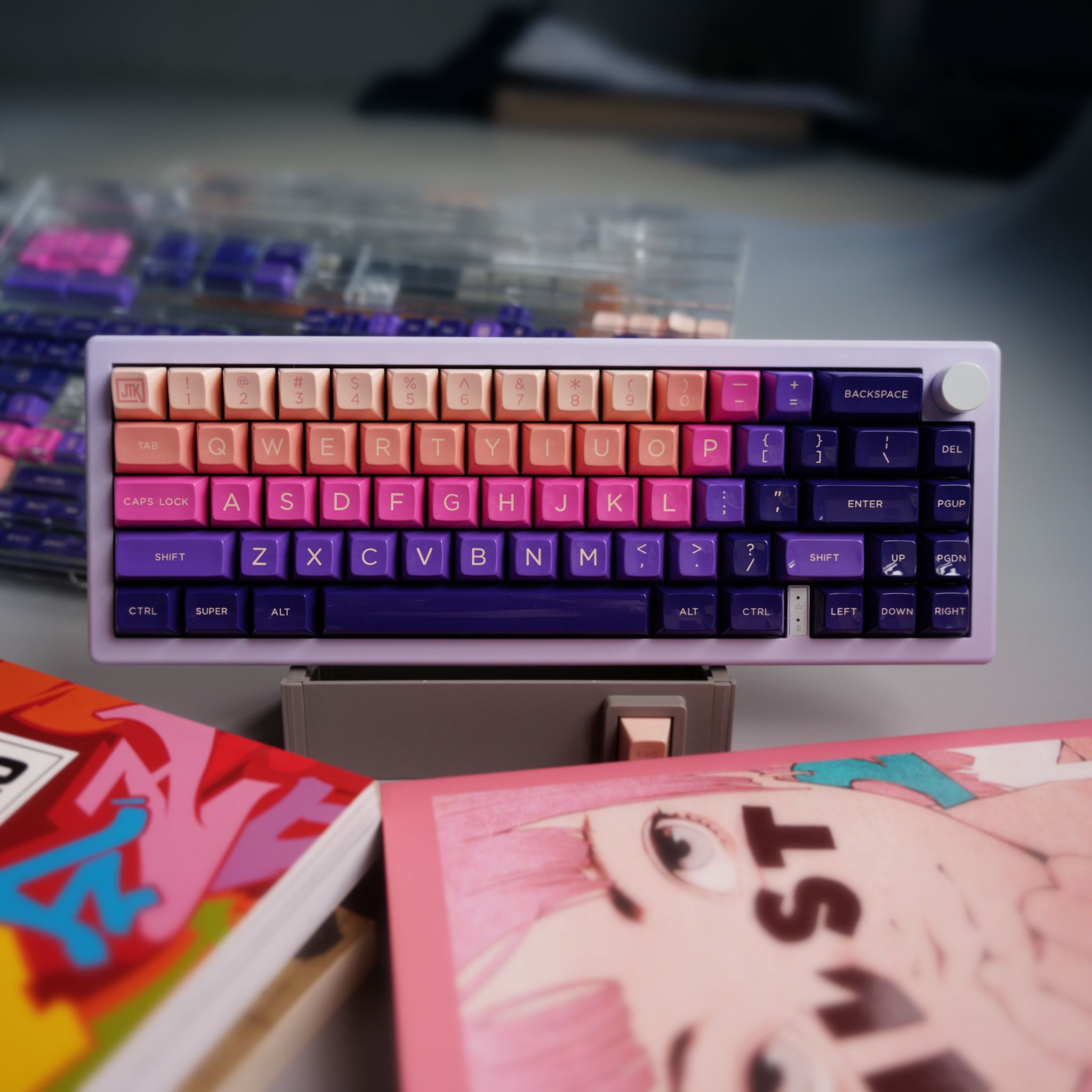 JTK HSA Rays Keycap Set – The Keebs Store