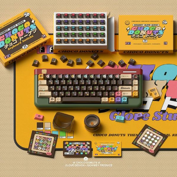 Choco Donuts Keycap Set – The Keebs Store