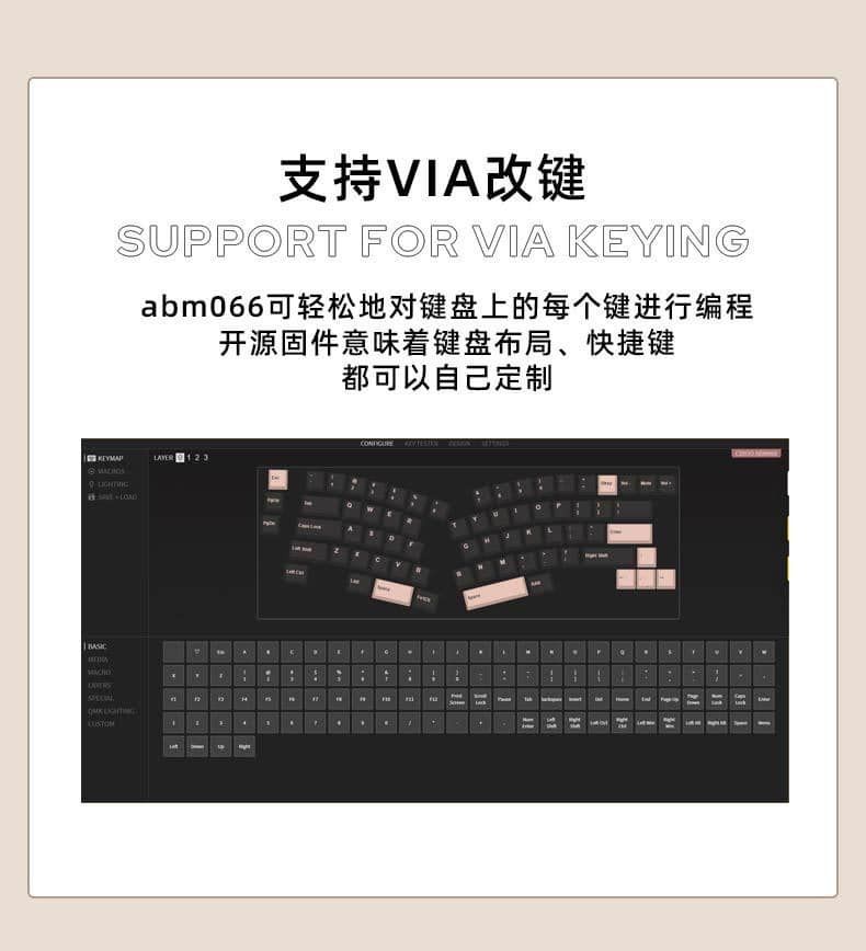 Cidoo ABM066 Keyboard Kit – The Keebs Store