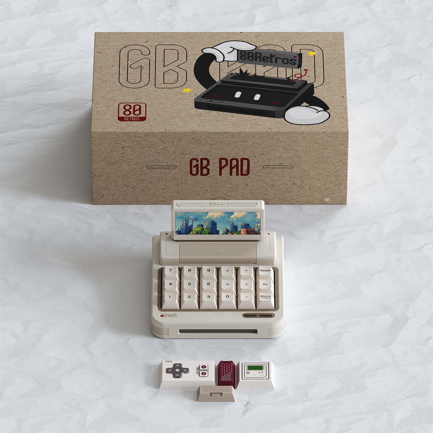 80Retros GB Pad – The Keebs Store