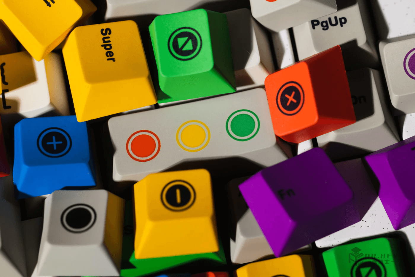 MW Retro Lights Keycap Set – The Keebs Store