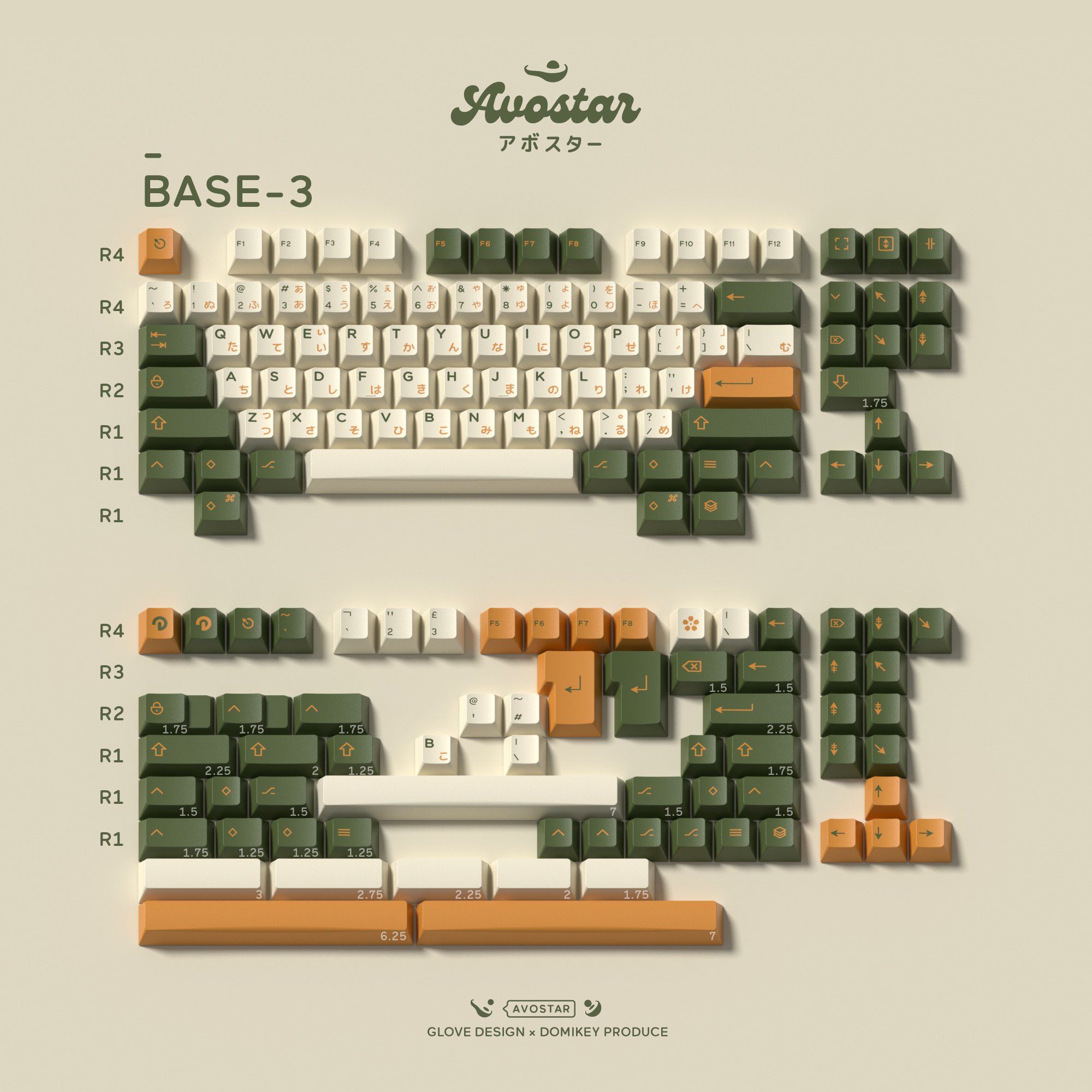 Avostar Keycap Set – The Keebs Store