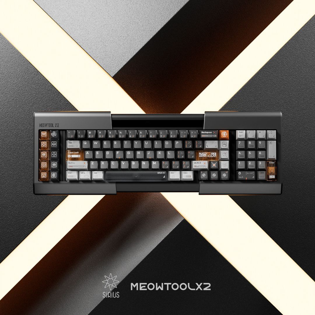 Sirius Meowtool X2 Keyboard Kit – The Keebs Store