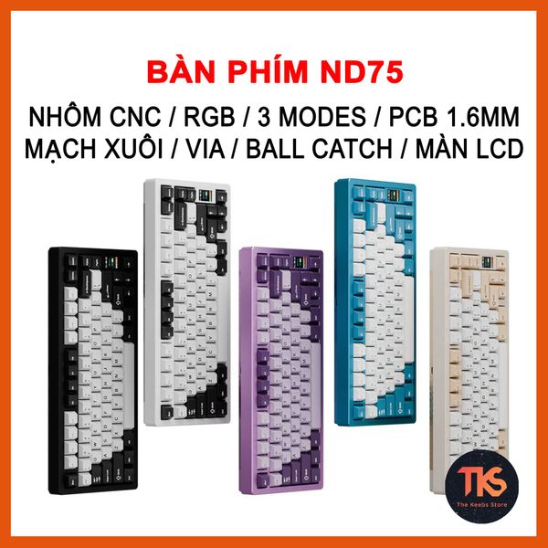 Chilkey ND75 Keyboard – The Keebs Store