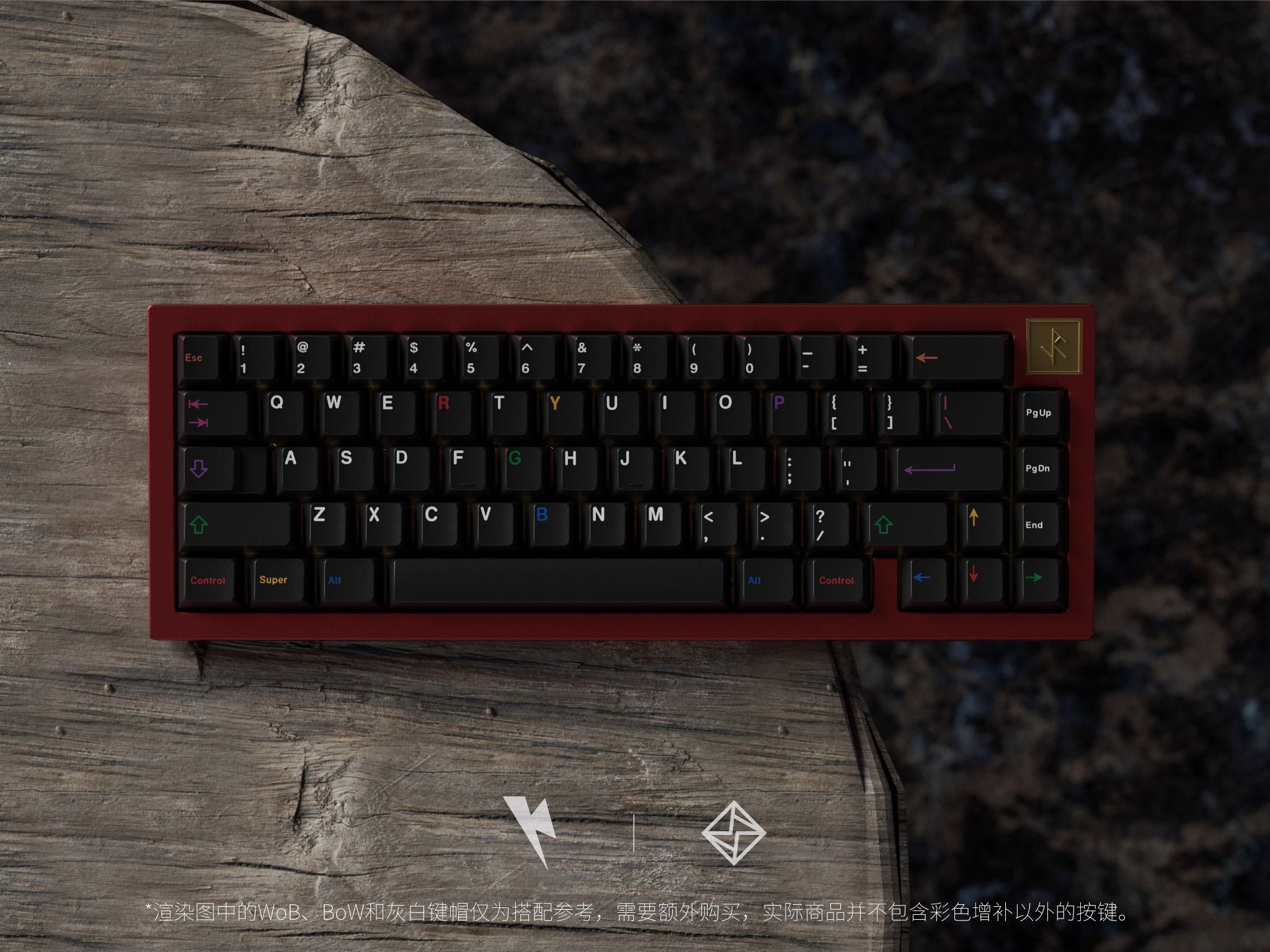 Key Kobo RainWoB & RainBoW Keycap – The Keebs Store