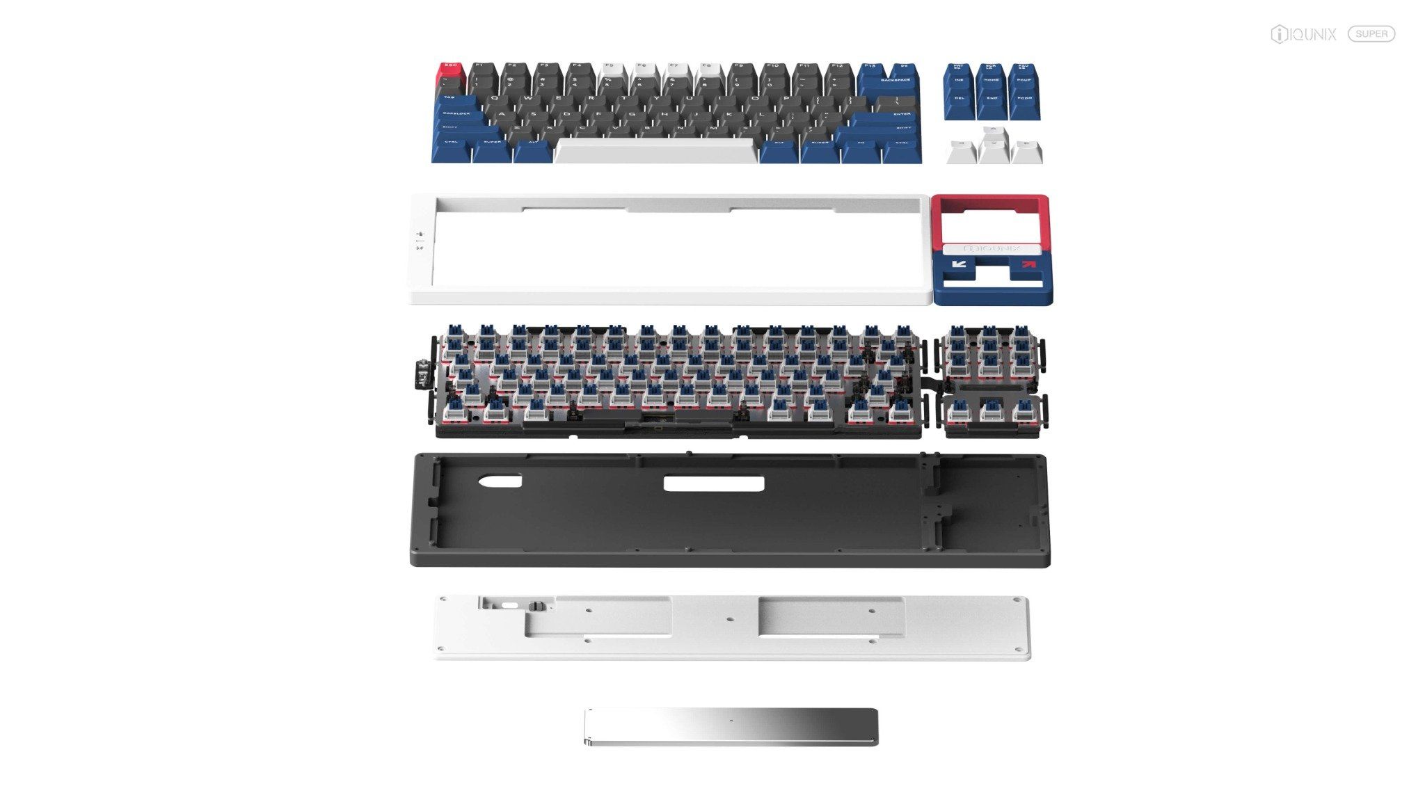 Super 1+1 TKL Keyboard Kit – The Keebs Store