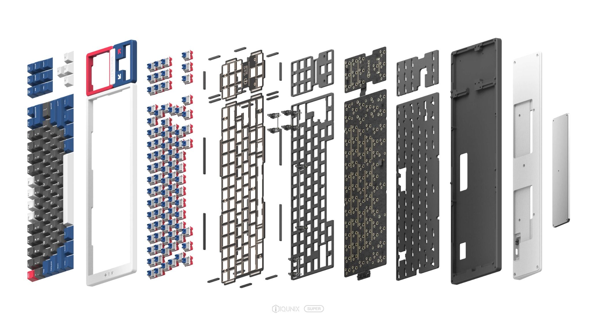 Super 1+1 TKL Keyboard Kit – The Keebs Store
