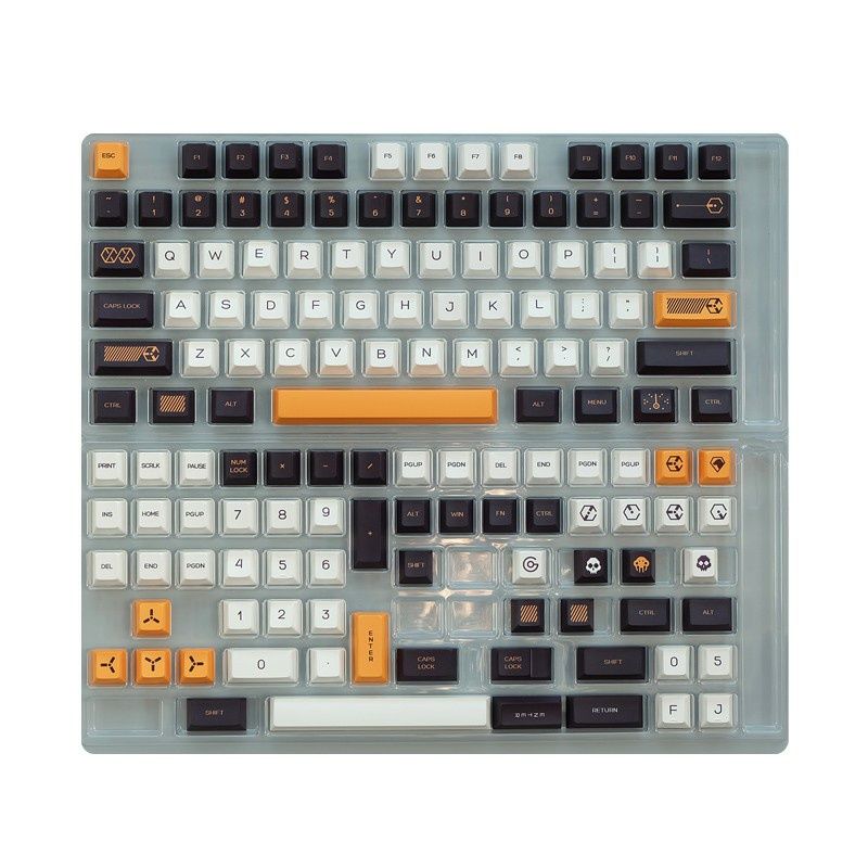 Set Keycap Cherry Virtual War (Alpha Trăng) – The Keebs Store