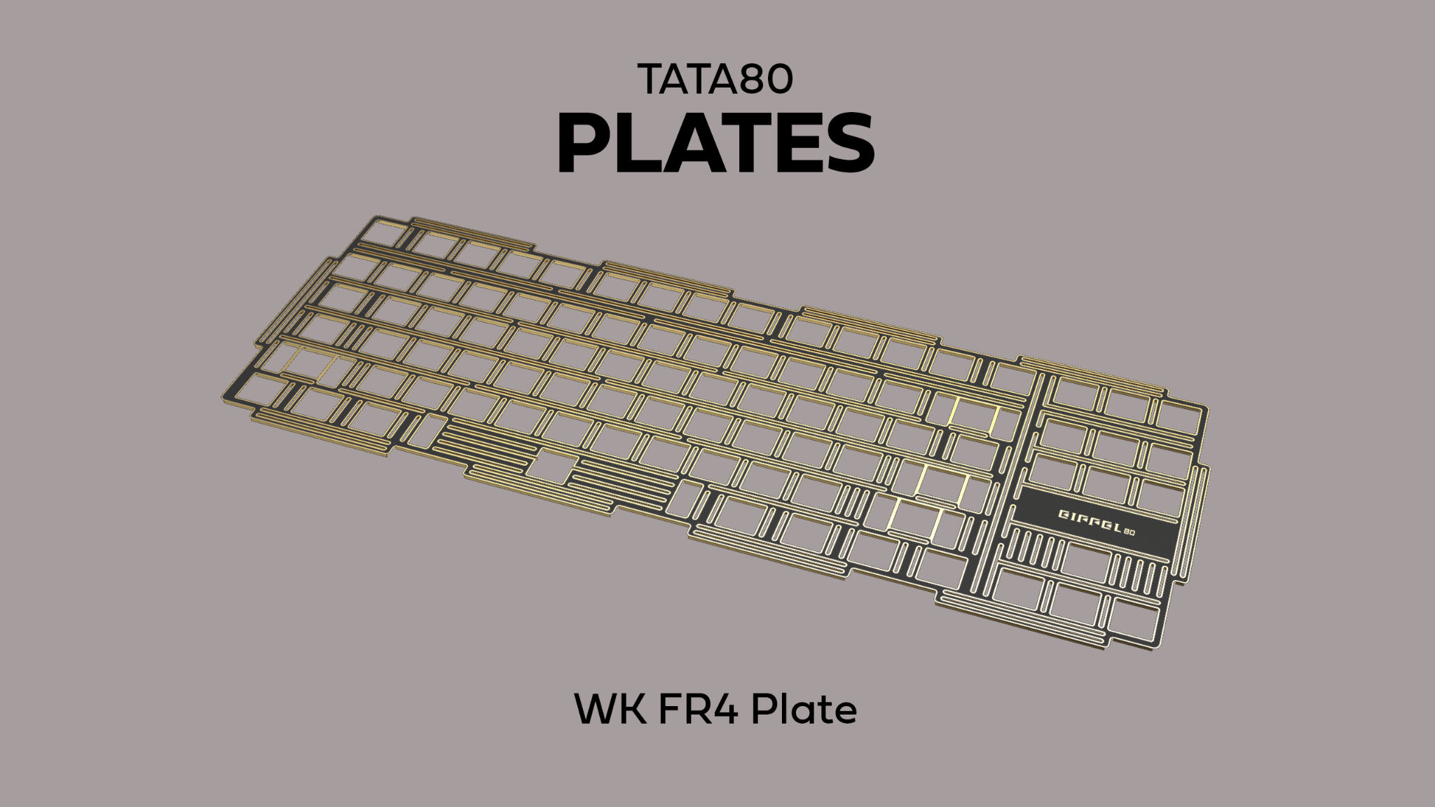 [Extra] Tata80 Keyboard Kit – The Keebs Store