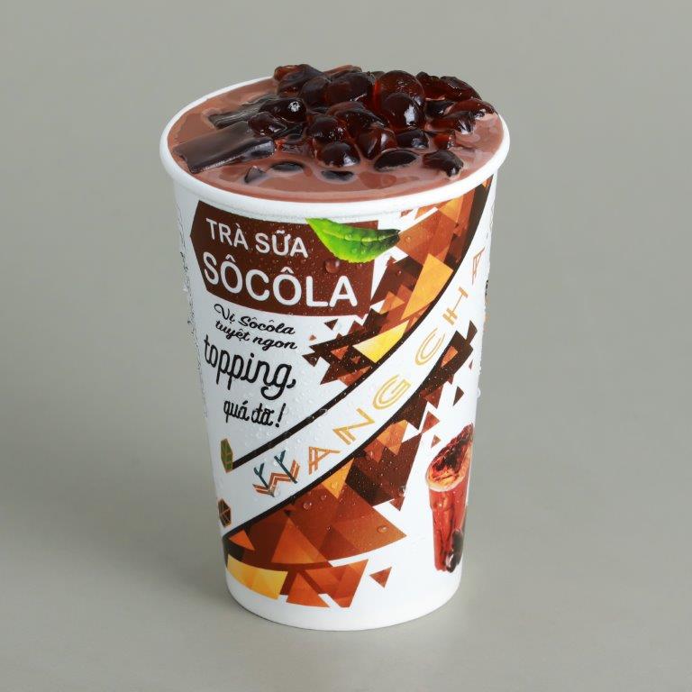 Trà Sữa Tự Pha, Tiện Lợi Wangcha Vị Socola Ly 100gr Lê Trình