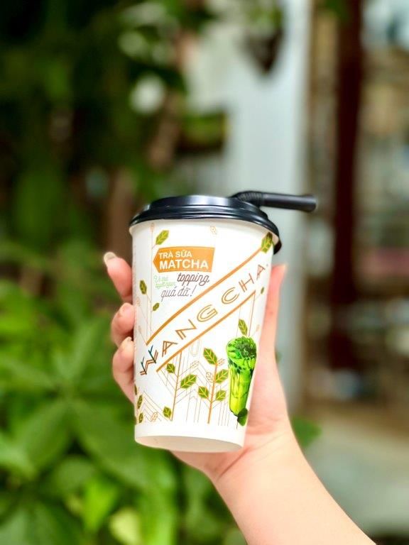 Trà Sữa Tự Pha, Tiện Lợi Wangcha Vị Matcha Ly 100gr Lê Trình