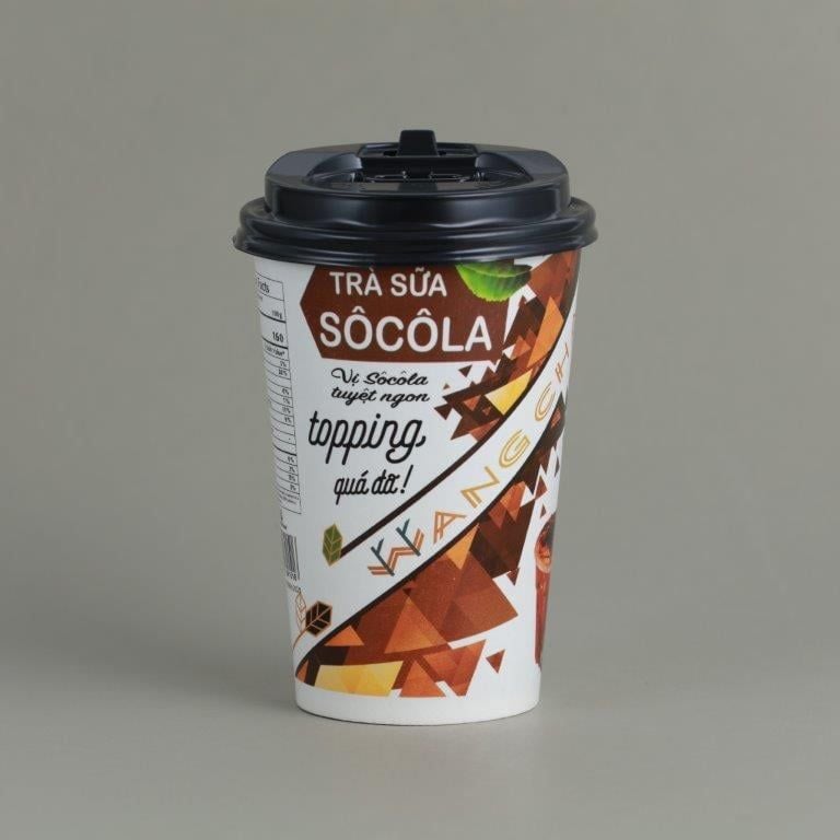 Trà Sữa Tự Pha, Tiện Lợi Wangcha Vị Socola Ly 100gr Lê Trình