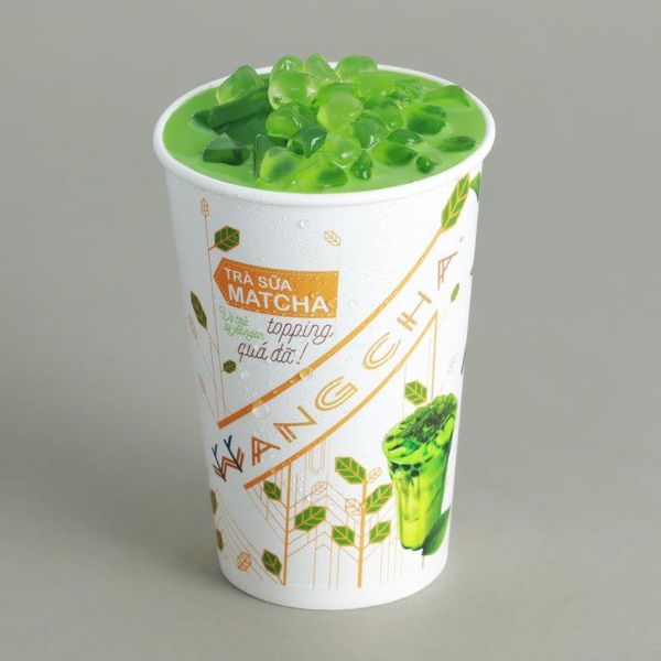 Trà Sữa Tự Pha, Tiện Lợi Wangcha Vị Matcha Ly 100gr Lê Trình