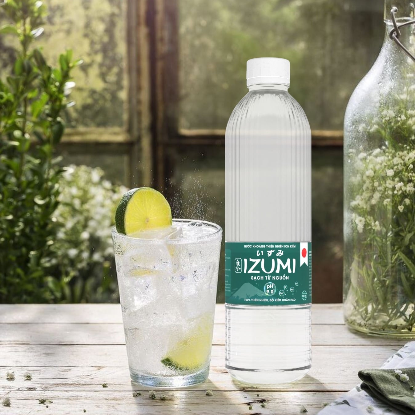 Nước ION kiềm Izumi – KOMOMO (コモモ)