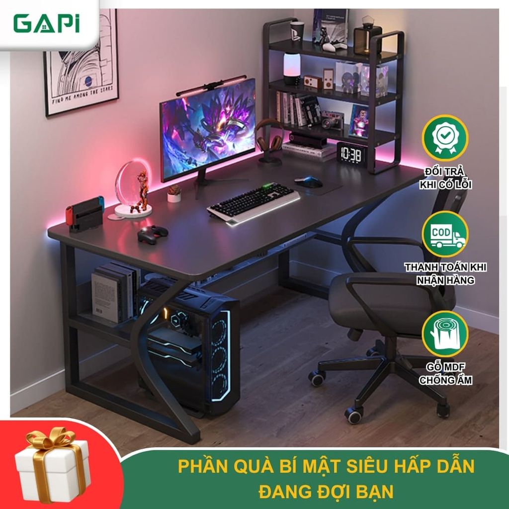 Bàn Làm Việc Chữ K (có Ngăn Phụ) Cao Cấp Sang Trọng - GM67