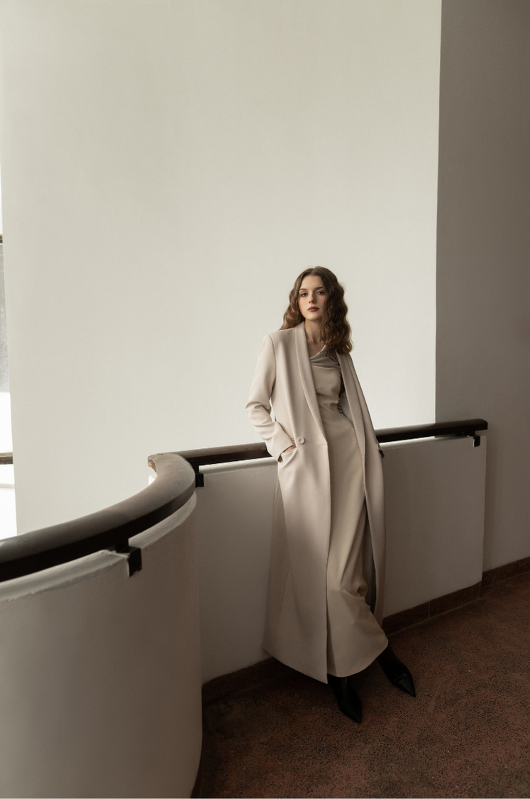 LEMAIR COAT - WHITE – Mare Official