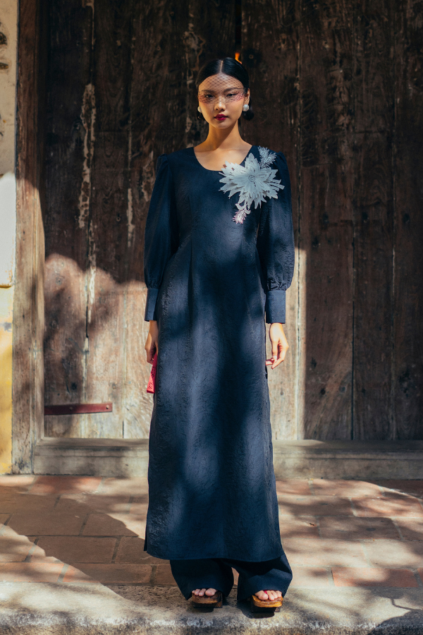 QUẦN ÁO DÀI REN - XANH – Mare Official