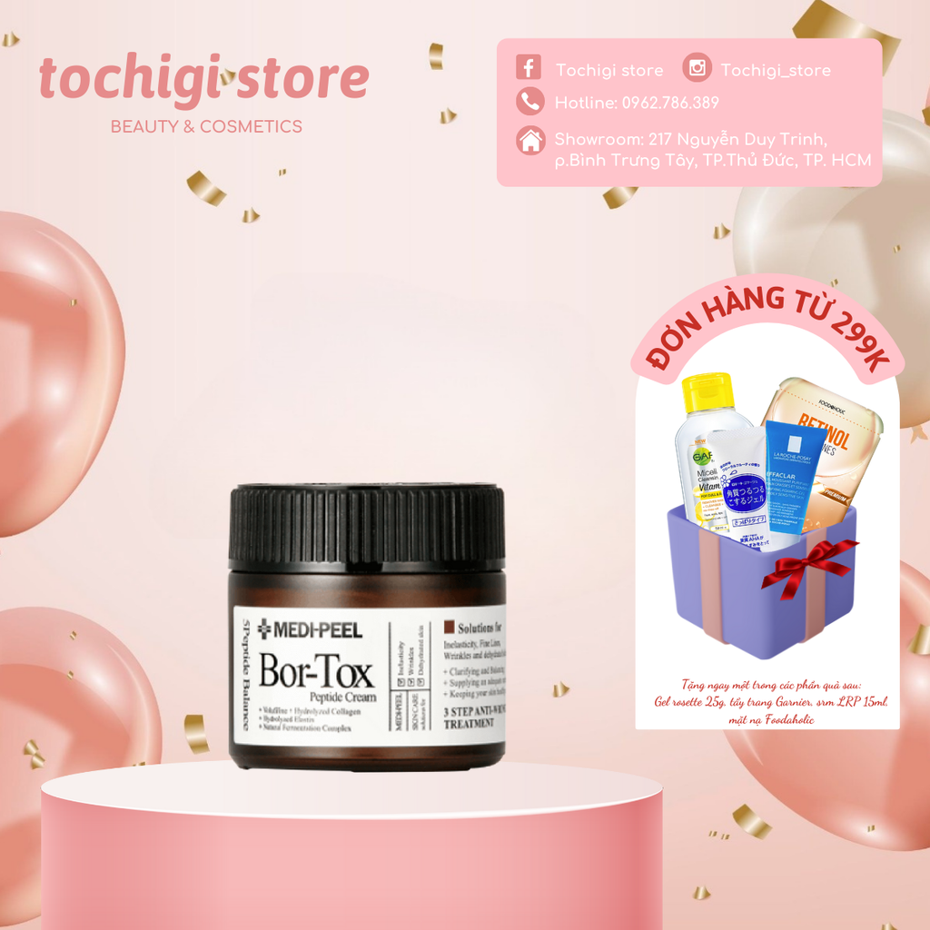 Kem dưỡng Medi Peel Bor-Tox Peptide Ampoule 50gKem dưỡng Medi Peel Bor ...