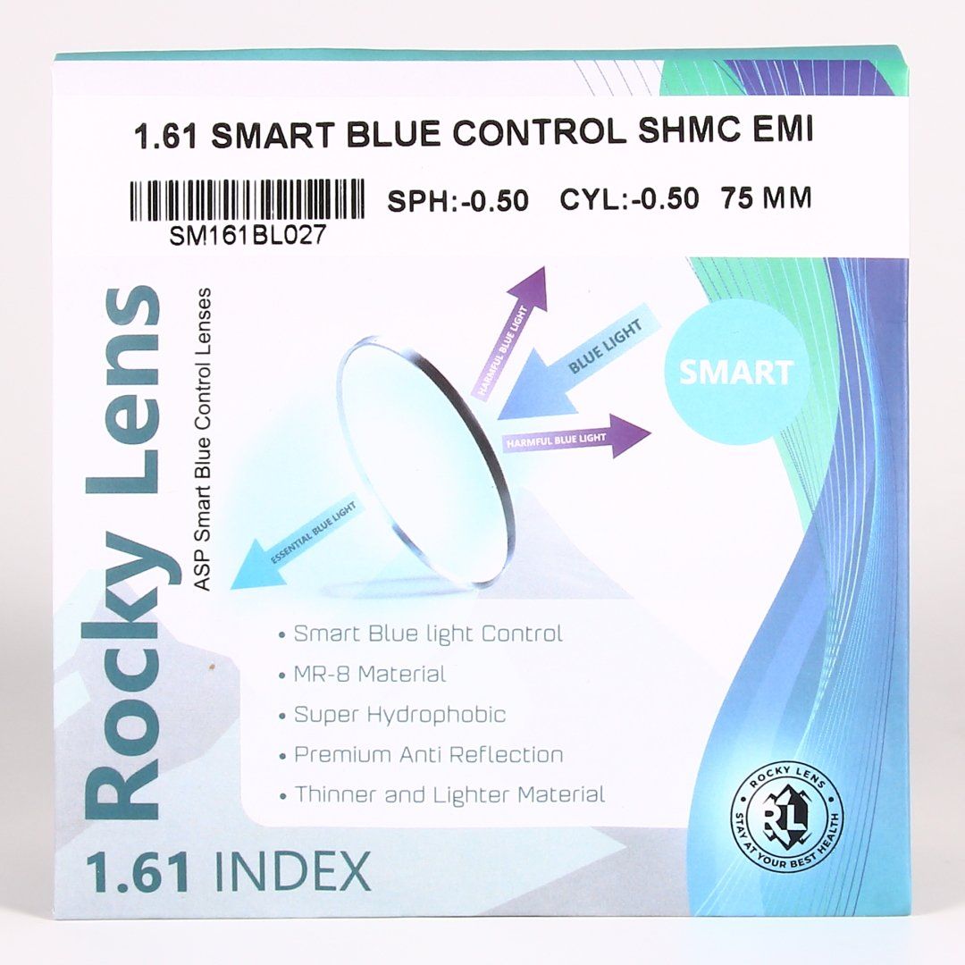 Tròng Kính Ánh Sáng Xanh Rocky Smart Blue Control Chính Hãng– VTC OPTIC