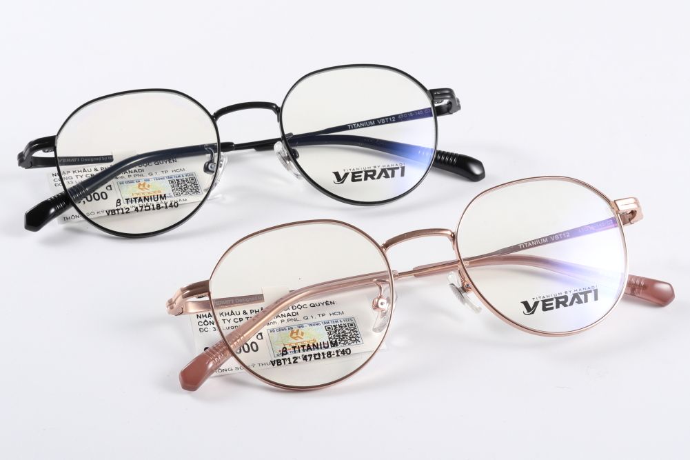 Gọng Kính Titanium Verati VPT12 Cao Cấp Full Box– VTC OPTIC
