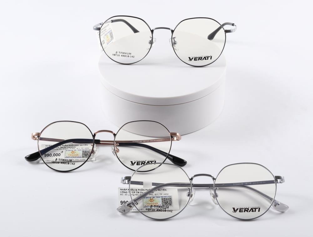 Gọng Kính Titanium Verati VBT10 Cao Cấp Full Box– VTC OPTIC