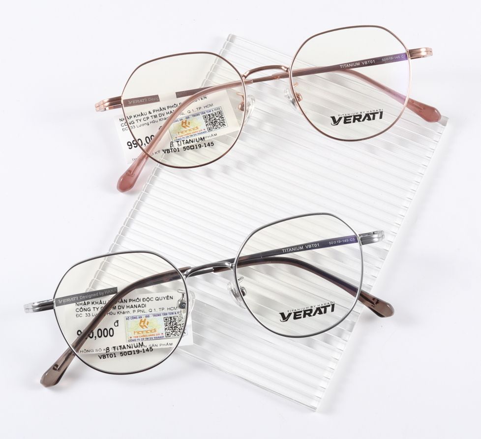 Gọng Kính Titanium Verati VPT01 Cao Cấp Full Box– VTC OPTIC