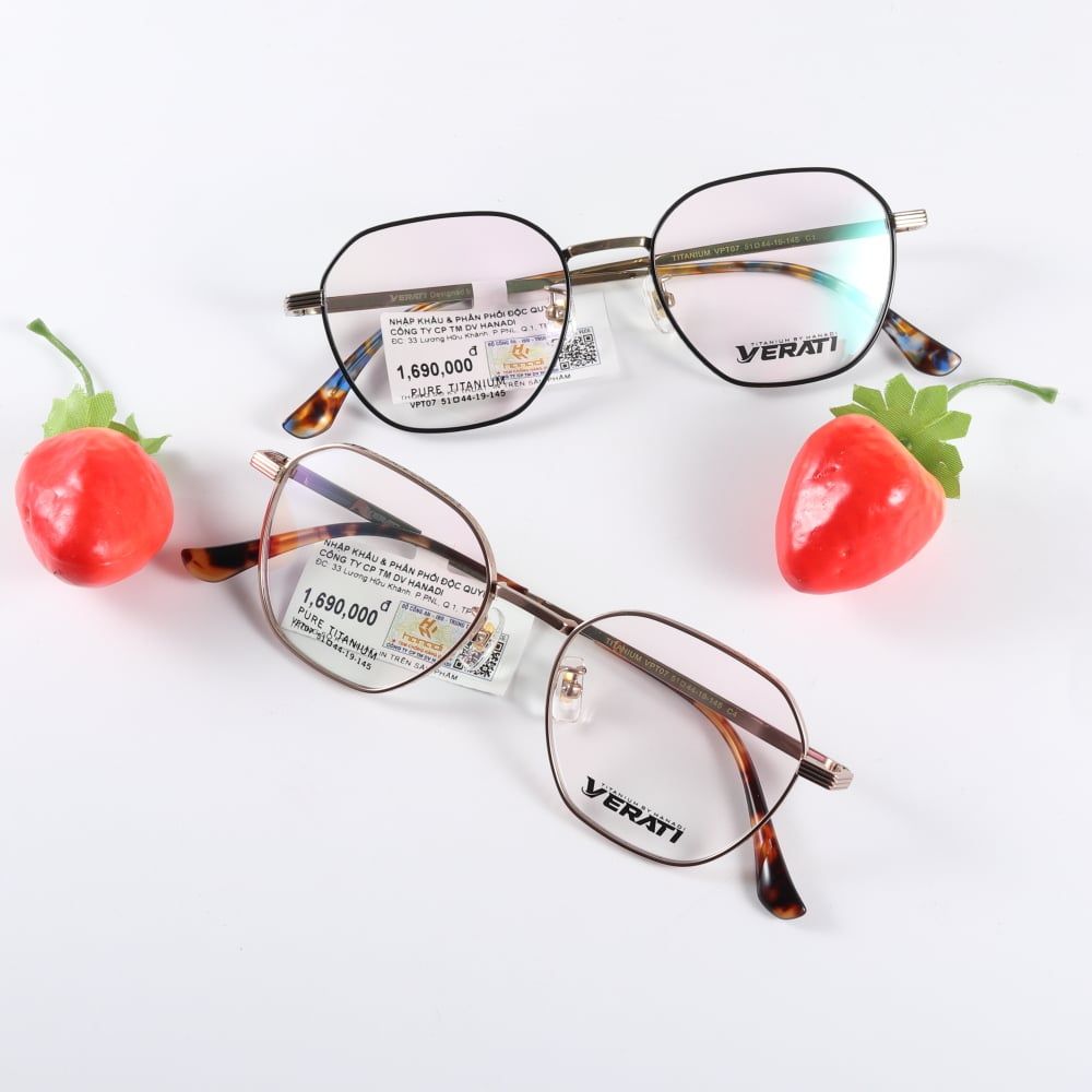 Gọng Kính Titanium Verati VPT07 Cao Cấp Full Box– VTC OPTIC