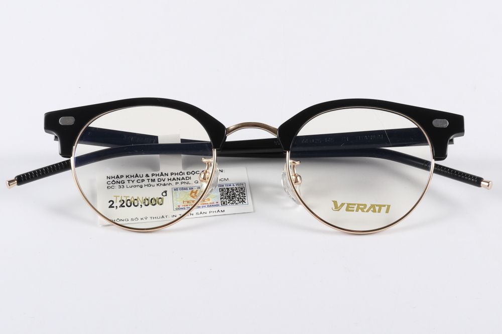 Gọng Kính Titanium Verati VRT12 Cao Cấp Full Box– VTC OPTIC