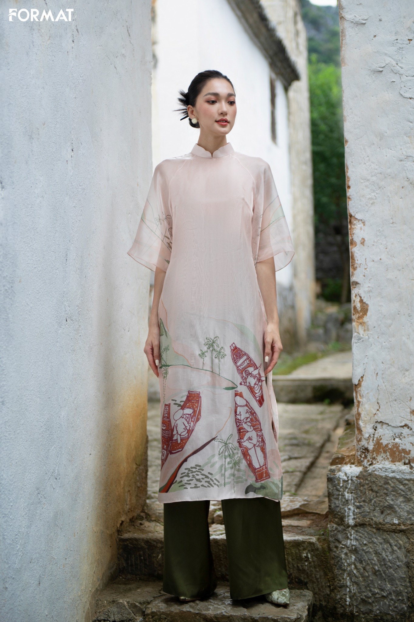 NỮ/Quần ống rộng Linh Châu – Thời trang Format