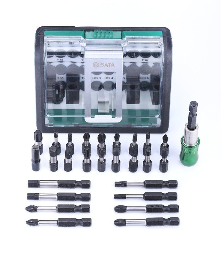 Bộ bit SD tác động 26 mảnh SATA / 26-piece impact SD bit set – Vật Tư ...
