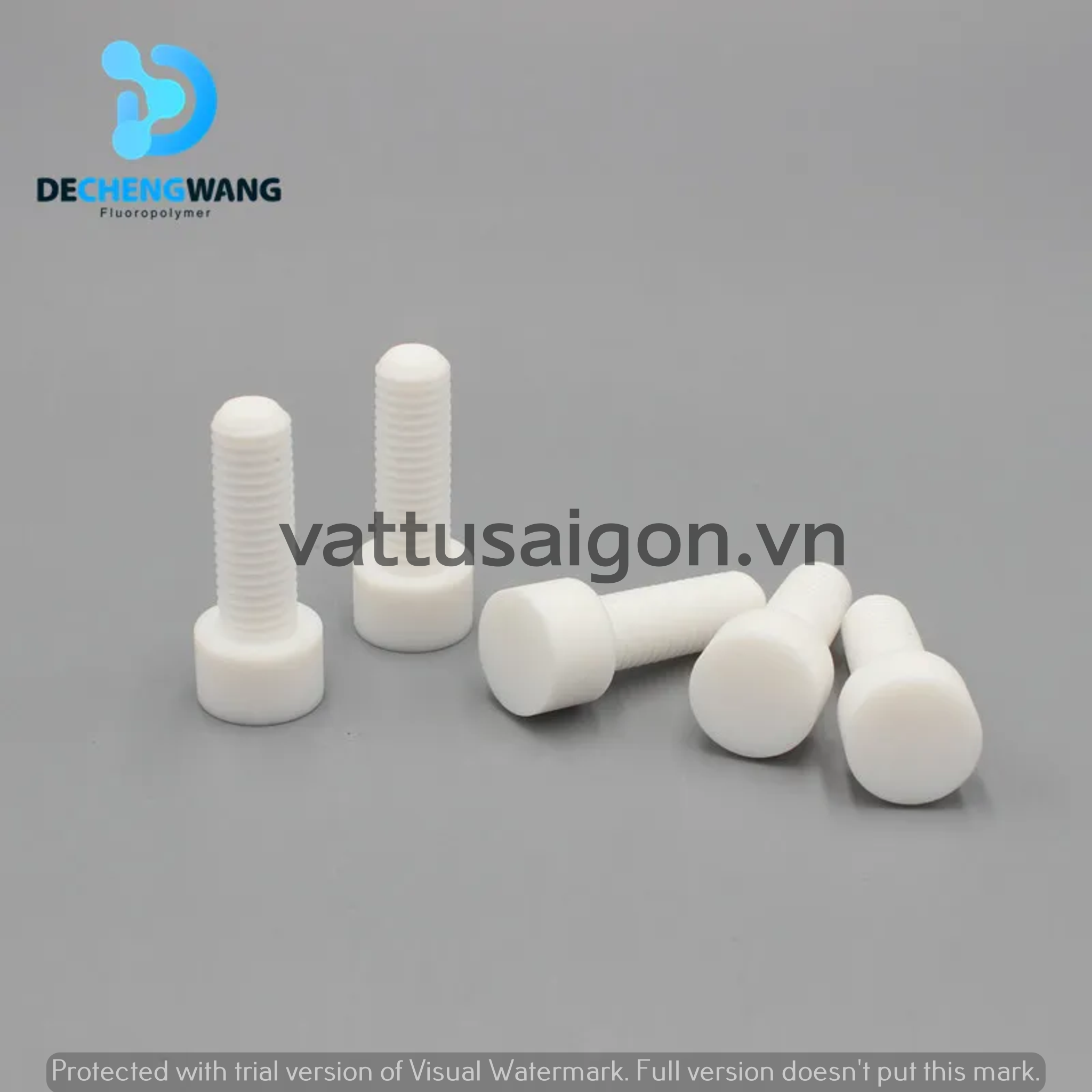Bulong ốc vít nhựa PTFE / PEEK / PVDF / POM đầu tròn, đầu HEX – Vật Tư ...
