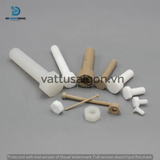 Bulong ốc vít nhựa PTFE / PEEK / PVDF / POM đầu tròn, đầu HEX – Vật Tư Sài Gòn