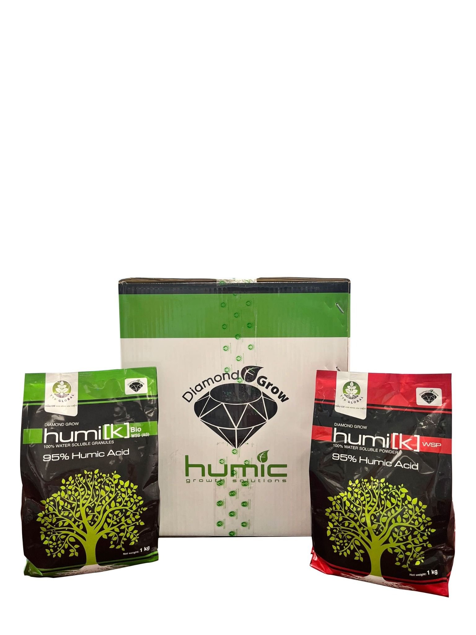Phân bón Diamond Grow®Humi[K] WSP (Dạng bột) – Túi 1kg – KIM NGÂN GIAO