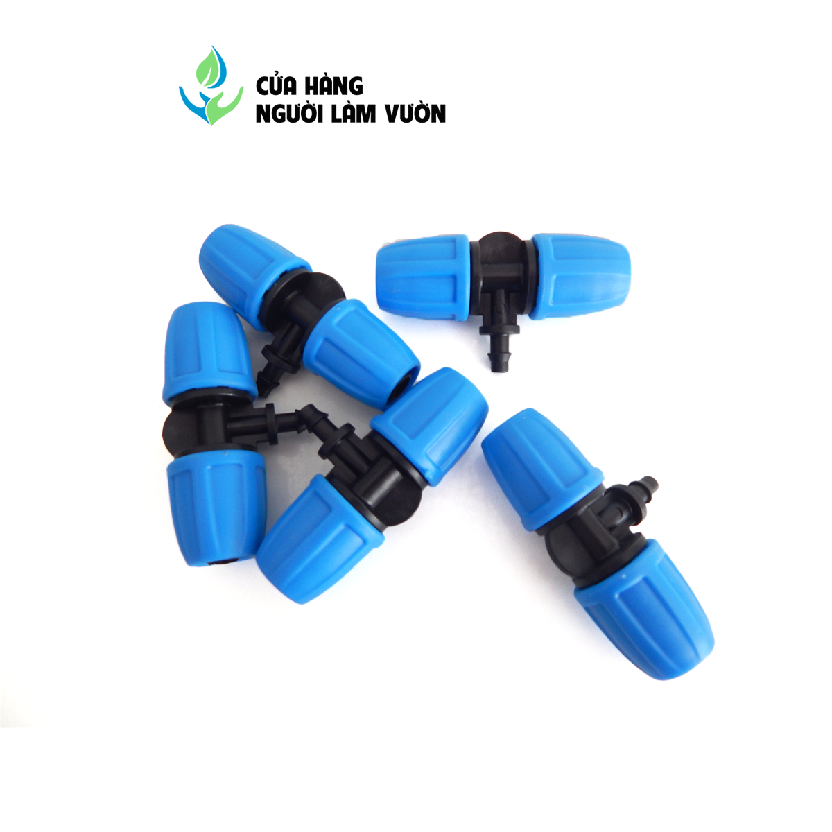 Nối thẳng cho ống 9x12mm có đai siết dùng trong hệ thống nhỏ giọt ...